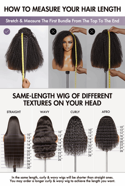 200% Full Kinky Curly Glueless Side Part Neck Length Wig 100% Human Ha ...